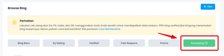 Tutorial Cara Beli Backlink Murah dari Blogger